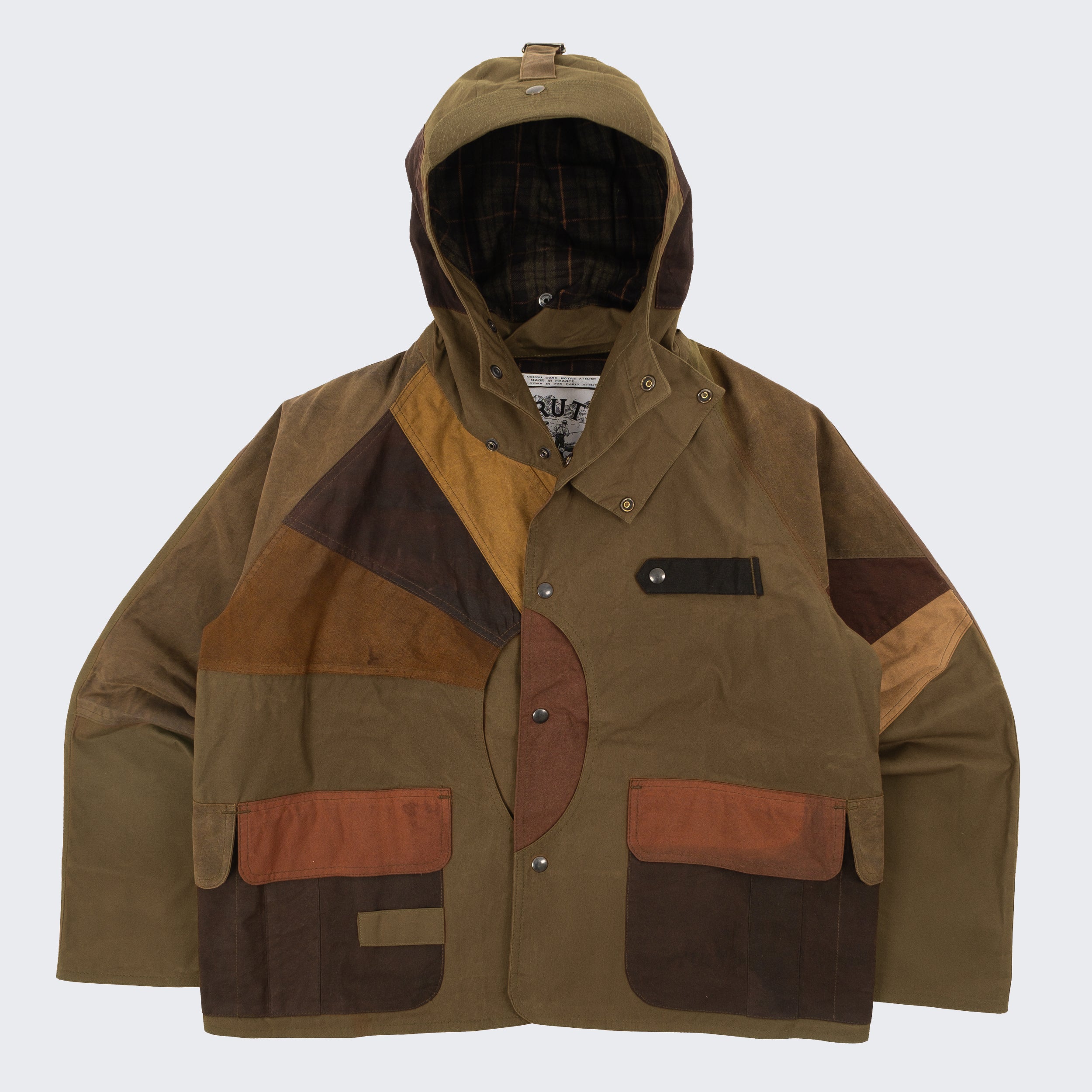 REWORK® BARBOUR FULL MOON - N° 012 | BRUT Vintage Shop | Worldwide shipping – BRUT Clothing