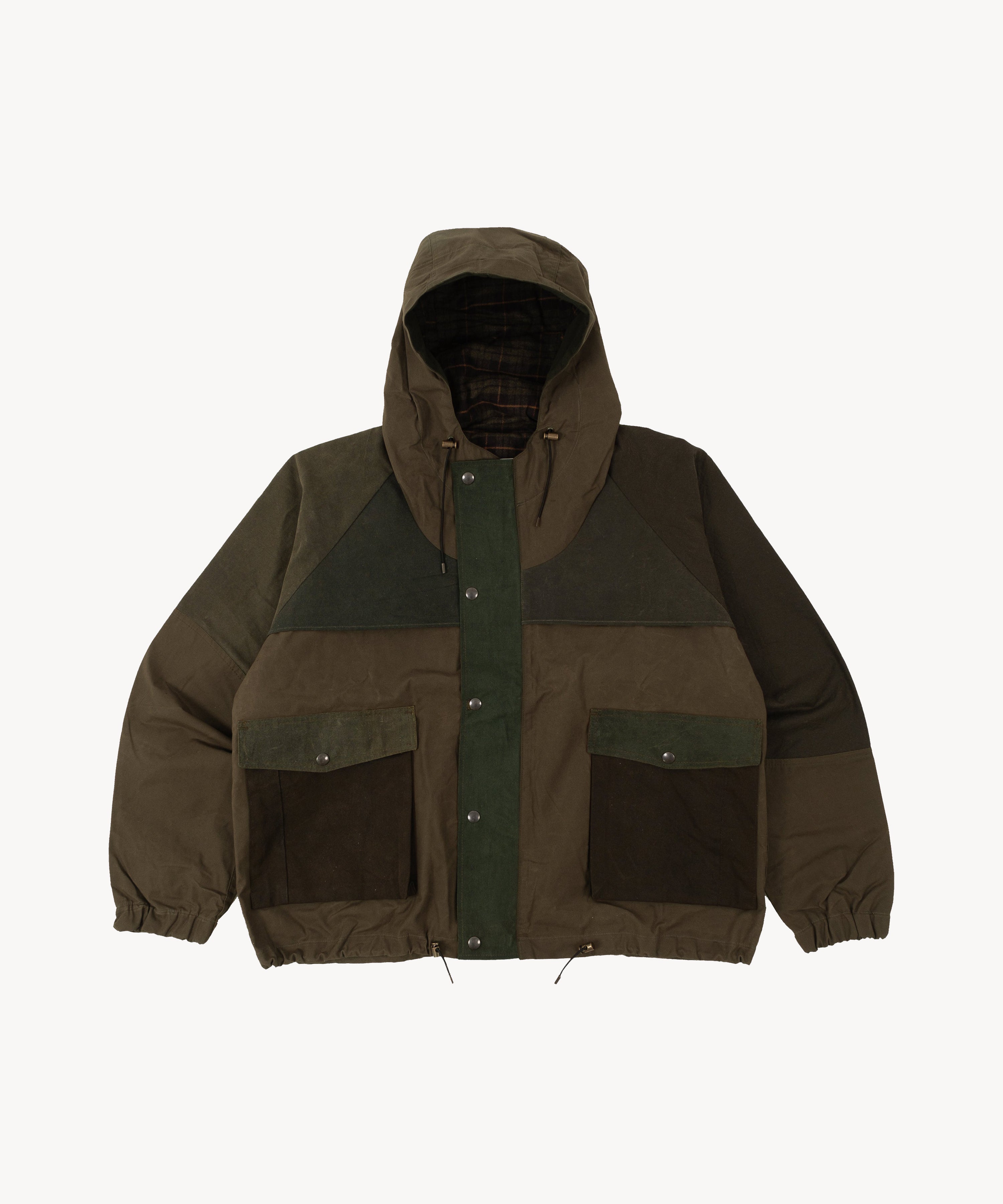 REWORK® WAX RAIN CROPPED JACKET - N° 002 | BRUT Vintage Shop ...