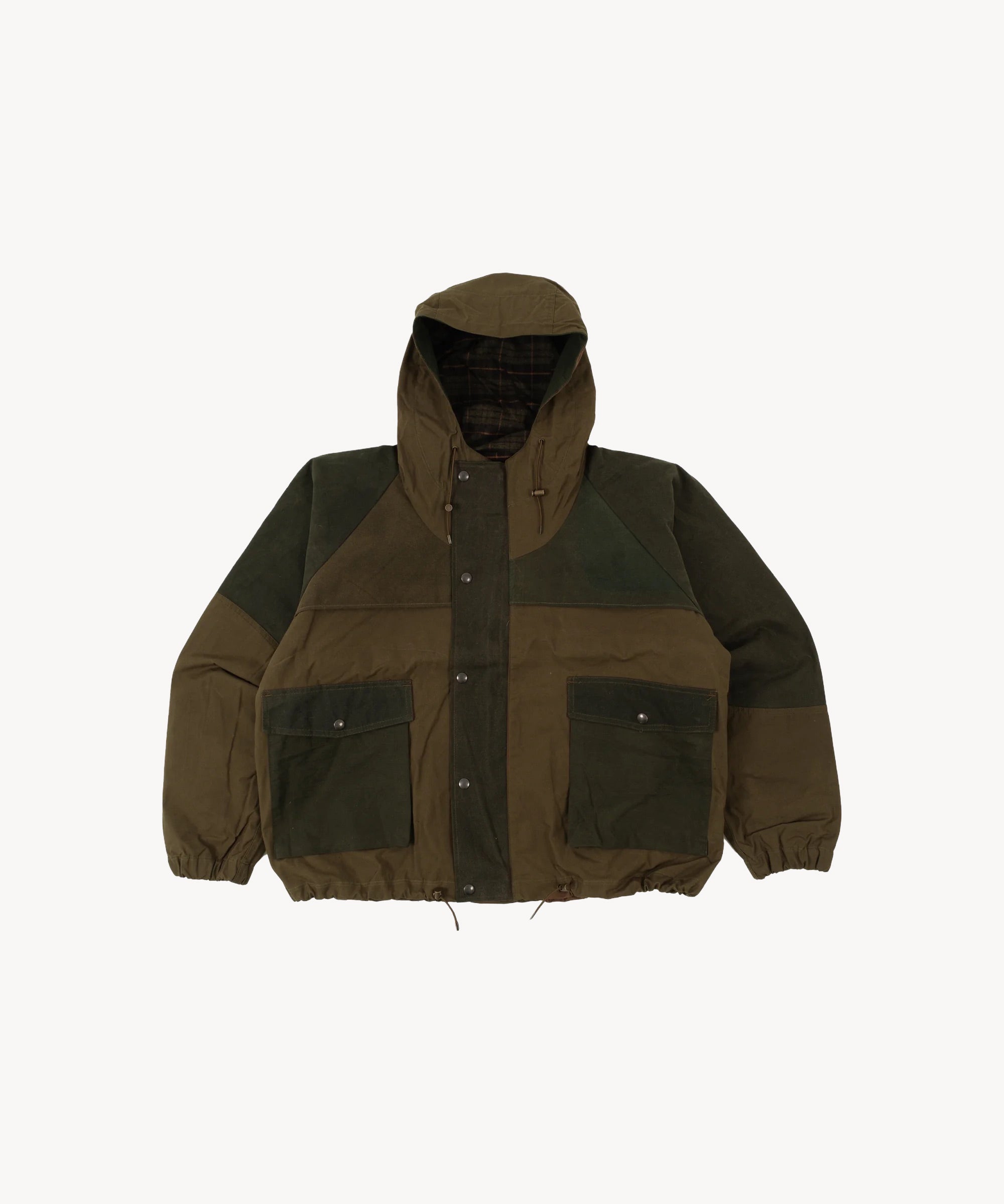REWORK® WAX RAIN CROPPED JACKET - N° 011 | BRUT Vintage Shop ...