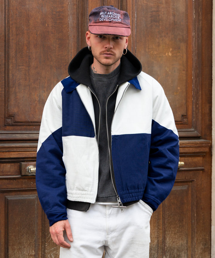 REWORK® FLAG JACKET - BLUE / WHITE | BRUT PARIS 03 | Worldwide shipping ...
