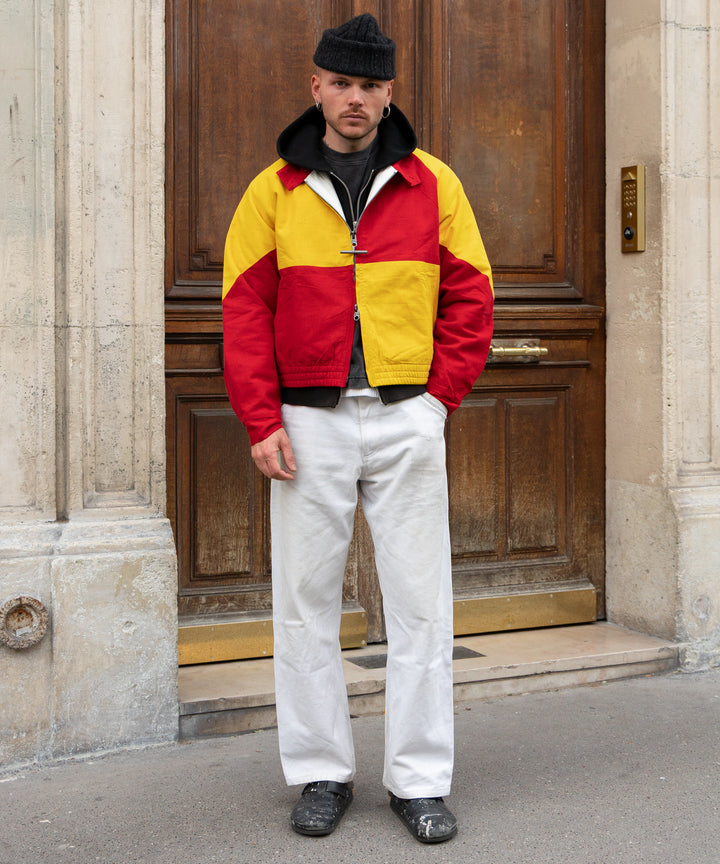 REWORK® FLAG JACKET - RED / YELLOW | BRUT PARIS 03 | Worldwide shipping ...