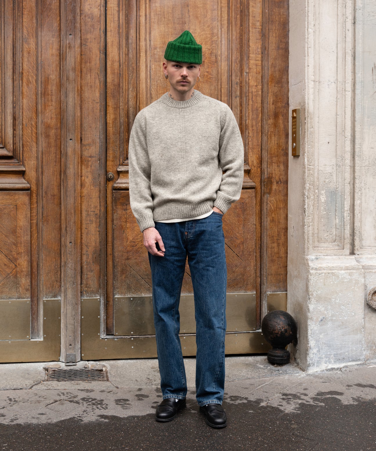 THE SHETLAND SWEATER - CYGNET | BRUT CLOTHING – BRUT Clothing