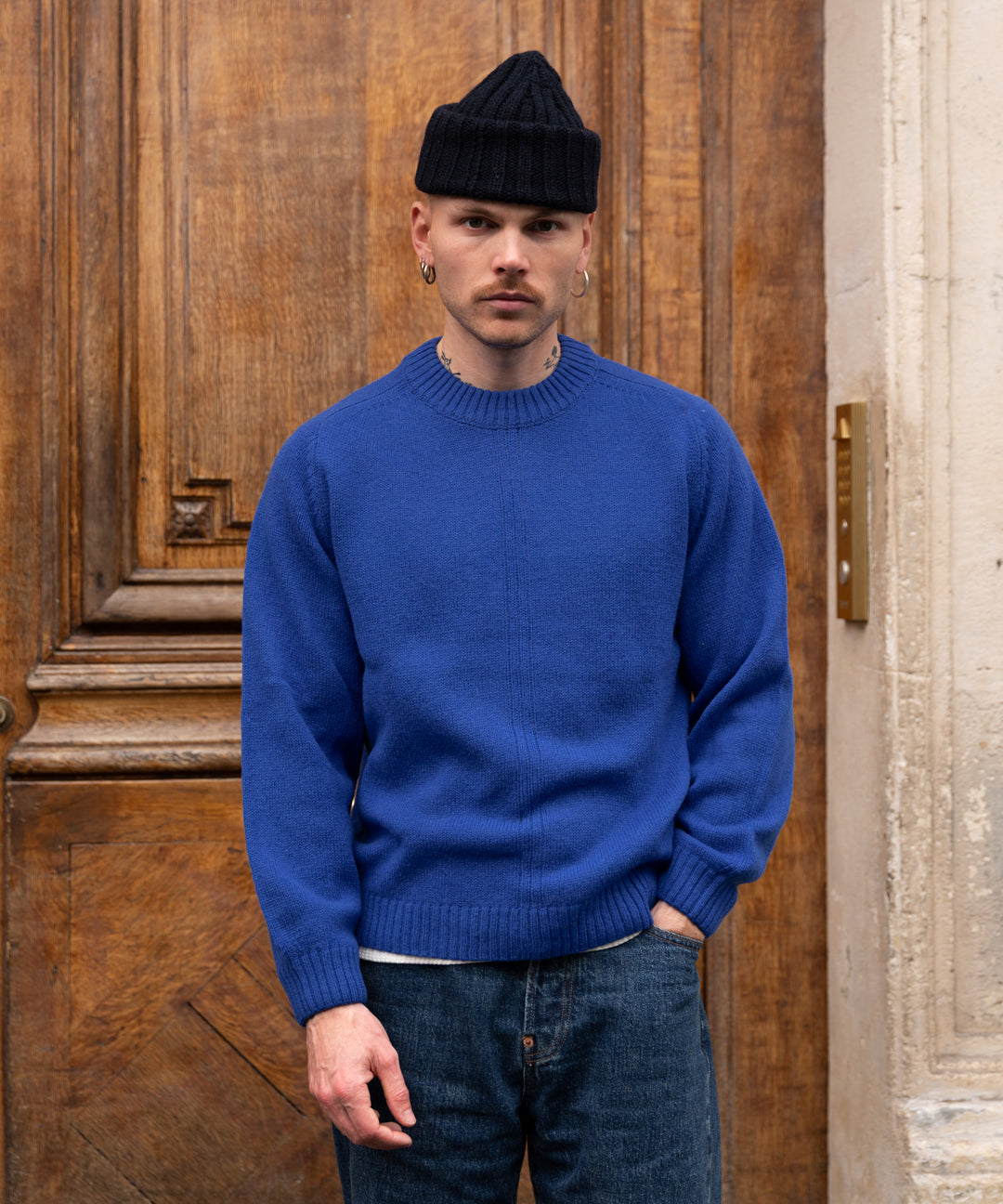 THE SHETLAND SWEATER - ROYAL BLUE | BRUT CLOTHING – BRUT Clothing