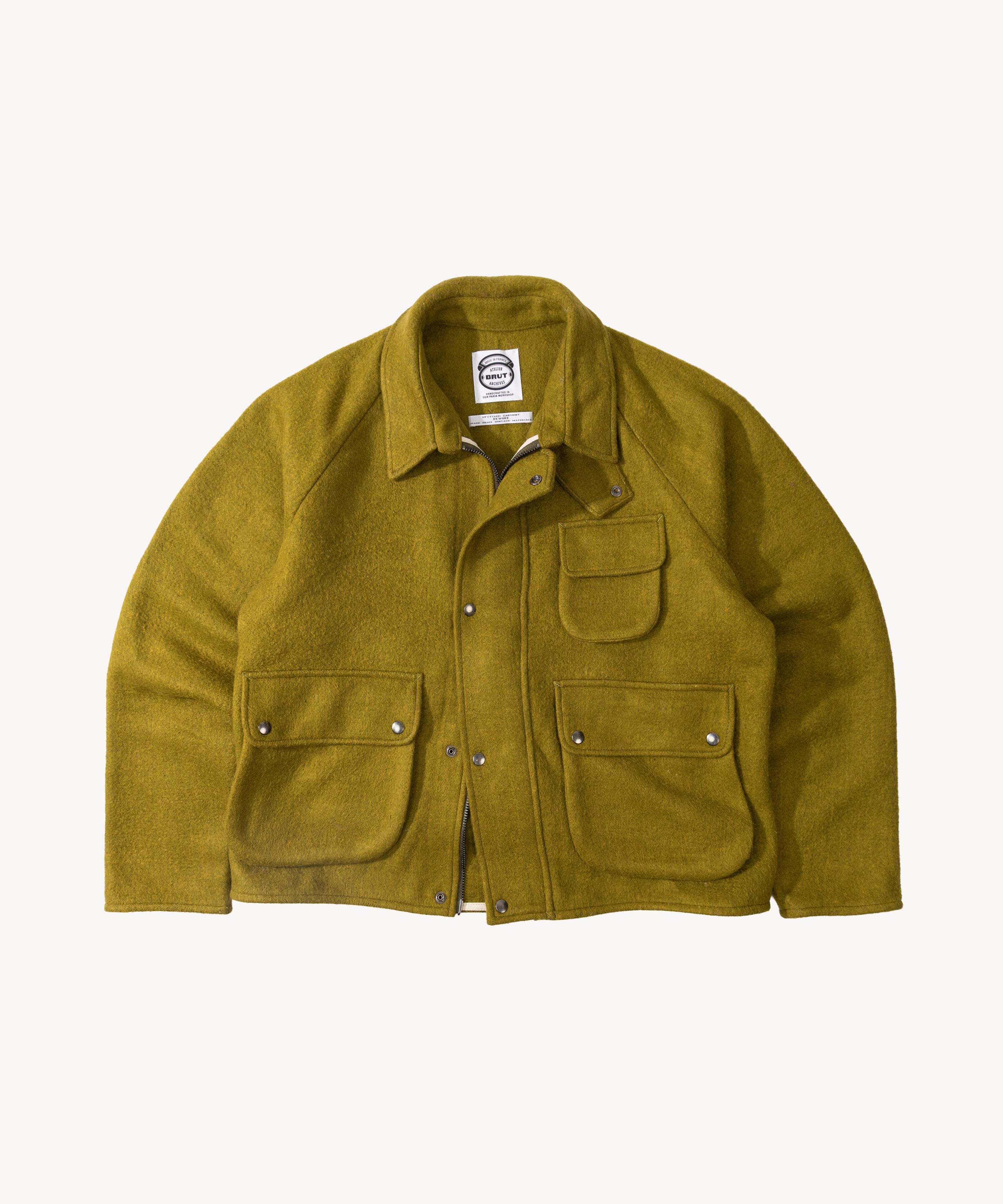 THE REWORK® WOOL PLAID JACKET - N° 010 | BRUT CLOTHING | Worldwide ...