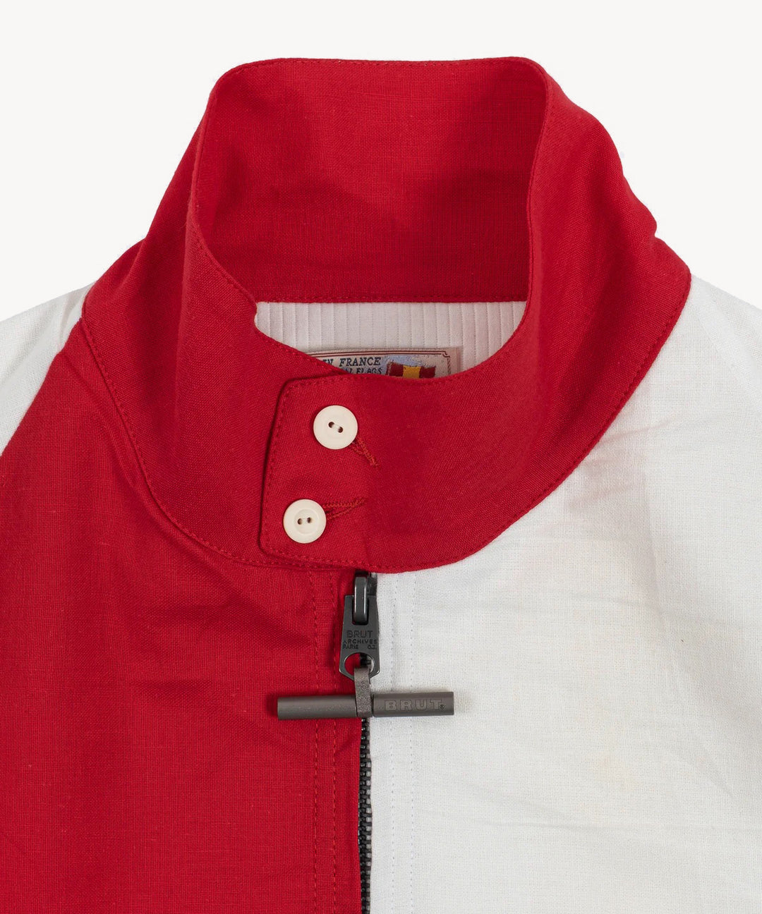 REWORK® FLAG JACKET - RED / WHITE | BRUT PARIS 03 | Worldwide shipping ...
