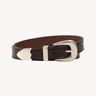 Macadam Belt Havana English Bridle Leather Western | BRUT – BRUT Clothing
