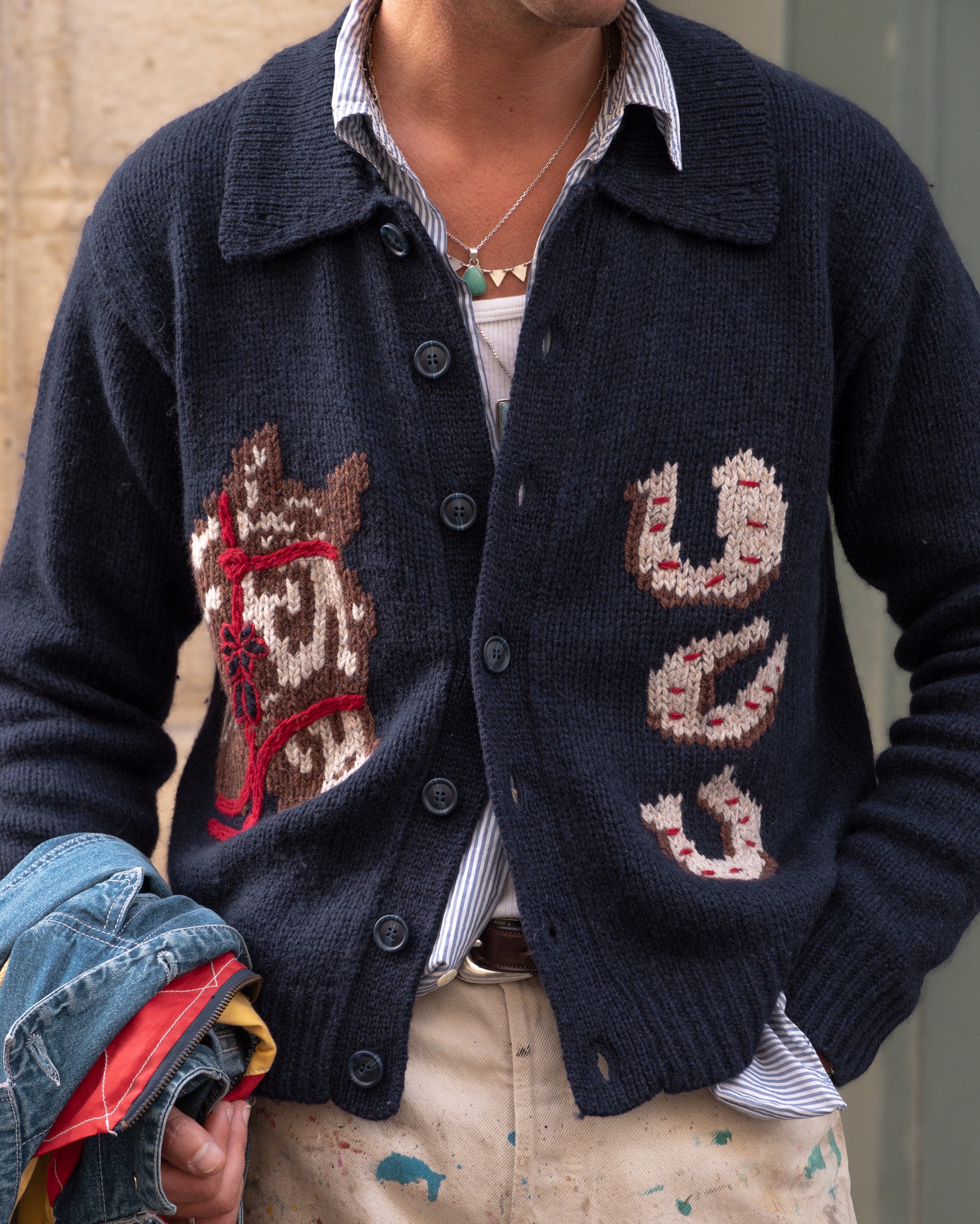 THE LUCKY SWEATER HAND KNIT – BRUT Clothing