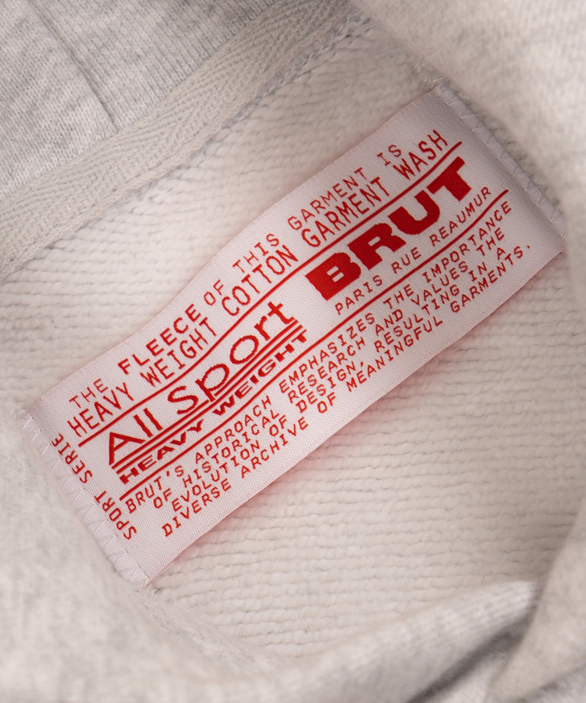 THE BEST SWEAT - HEATHER GREY | BRUT Vintage Shop | Worldwide shipping ...