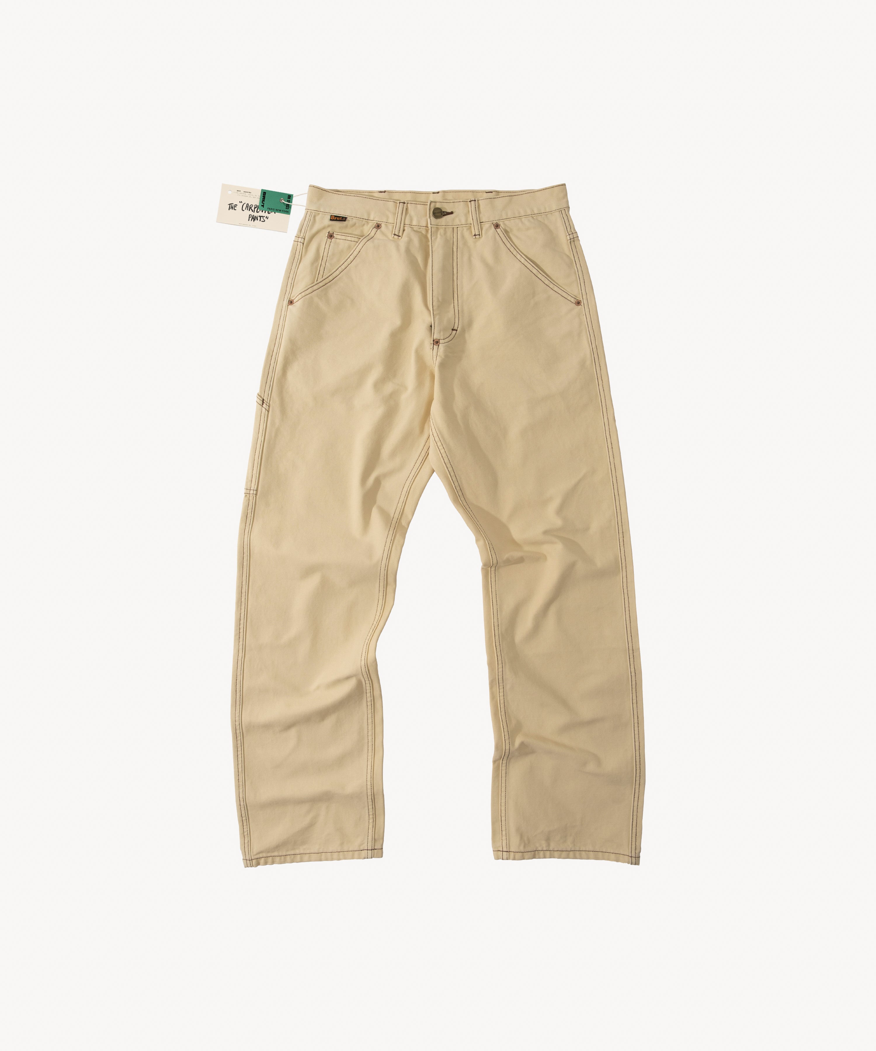 THE CARPENTER PANTS - BEIGE | BRUT Clothing