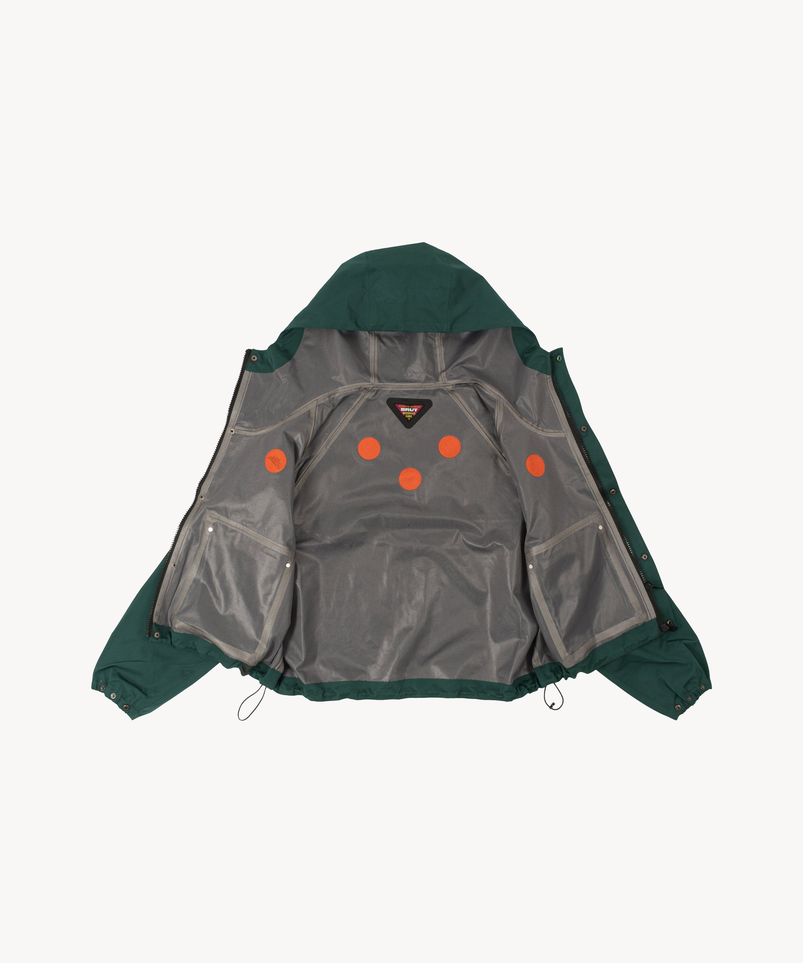 THE RAIN CROPPED JACKET - FOREST GREEN | BRUT CLOTHING – BRUT Clothing