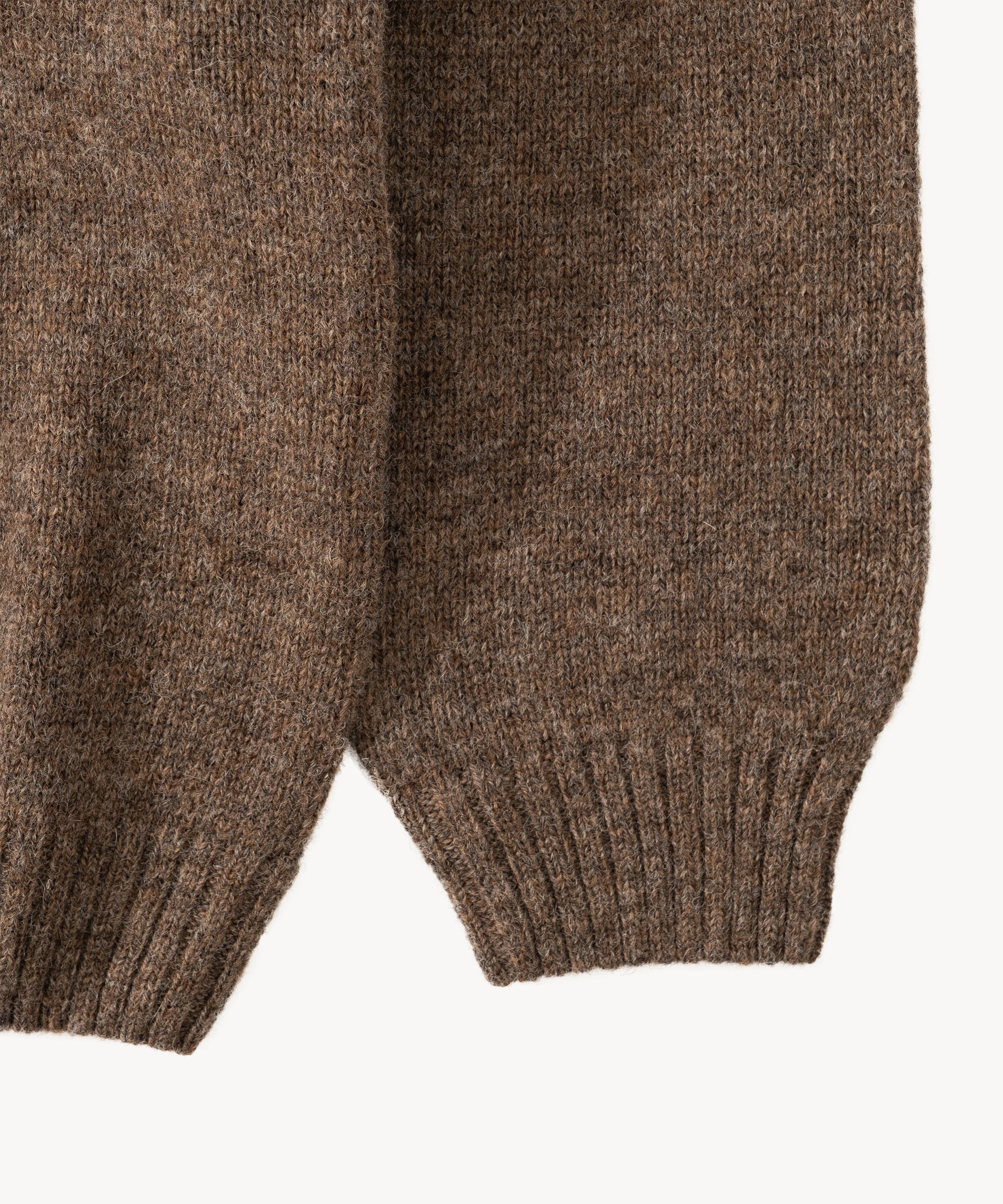 THE SHETLAND SWEATER - EARTH | BRUT CLOTHING – BRUT Clothing