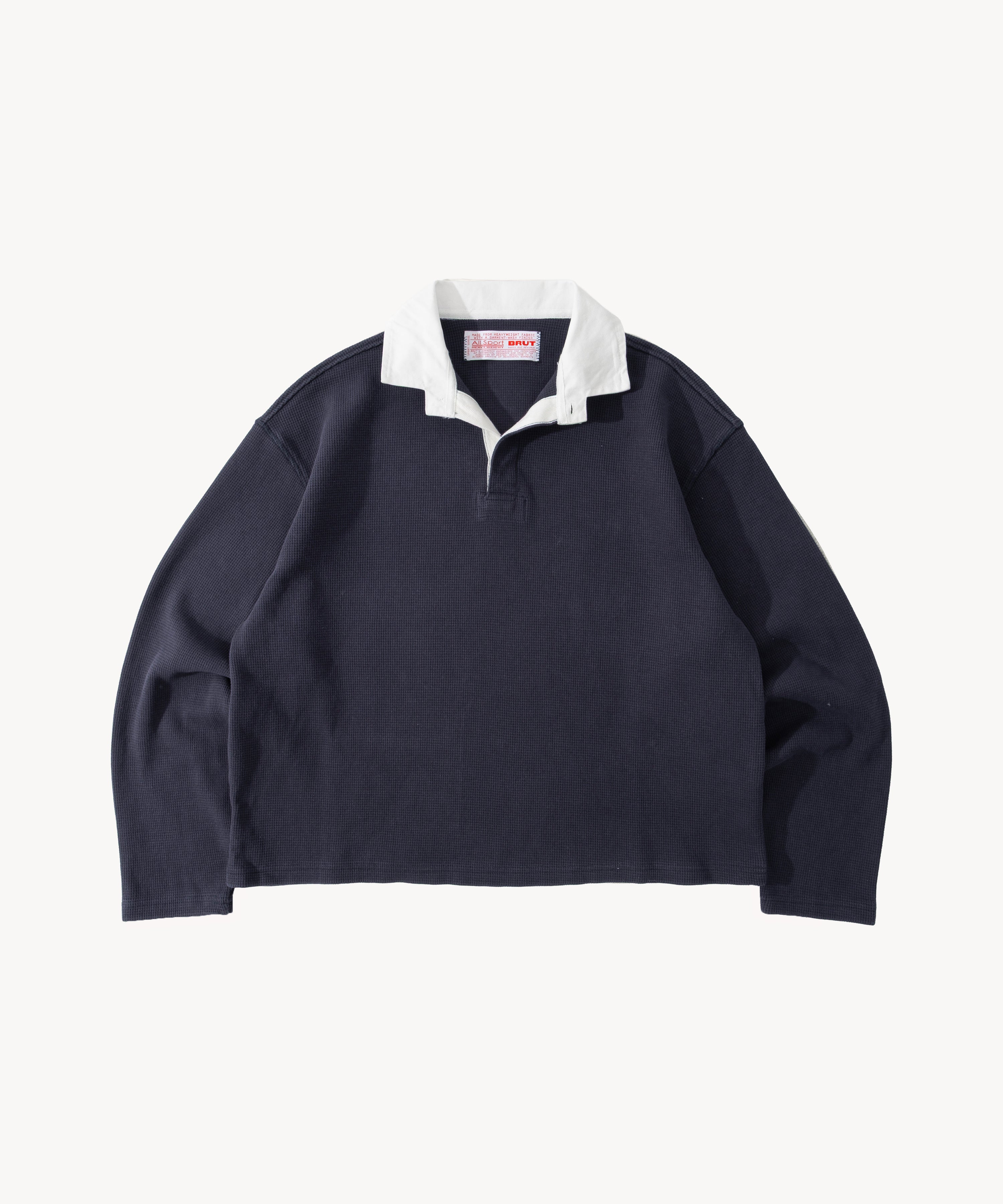 THE THERMAL POLO - NAVY | BRUT CLOTHING | Worldwide shipping – BRUT ...